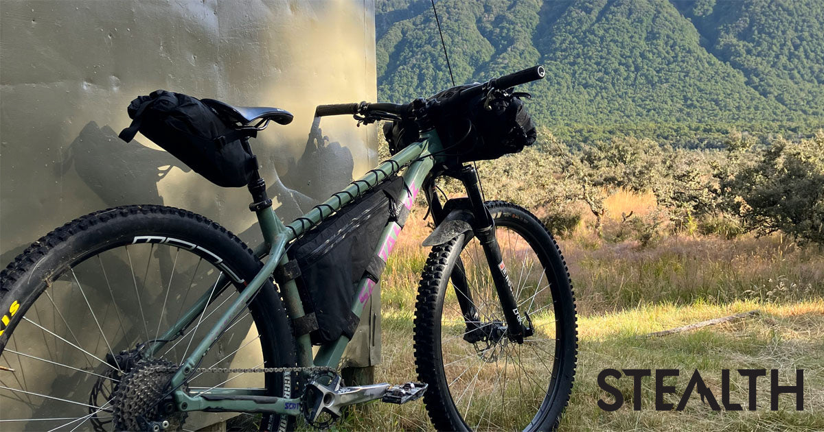 Bikepacking Bags NZ | Custom Frame Bags | Stealth Bike Bags – Stealth ...