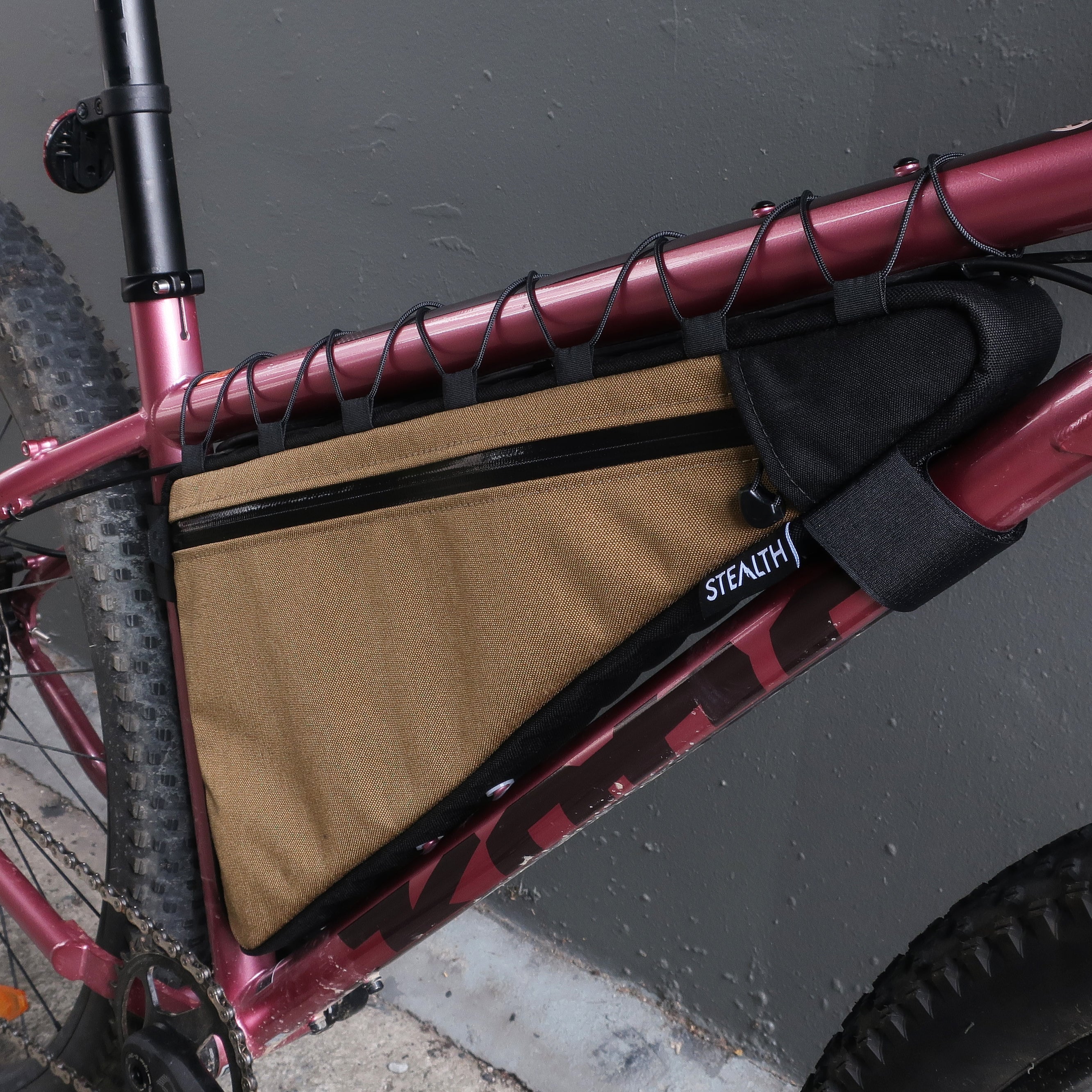 Custom Full Frame Bag - Single Zip | Stealth Bike Bags – Stealth ...