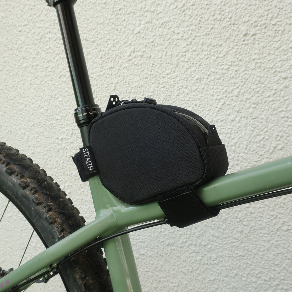 Top Tube & Stem Bags | Easy Access Cockpit Bags | Made in NZ – Stealth ...