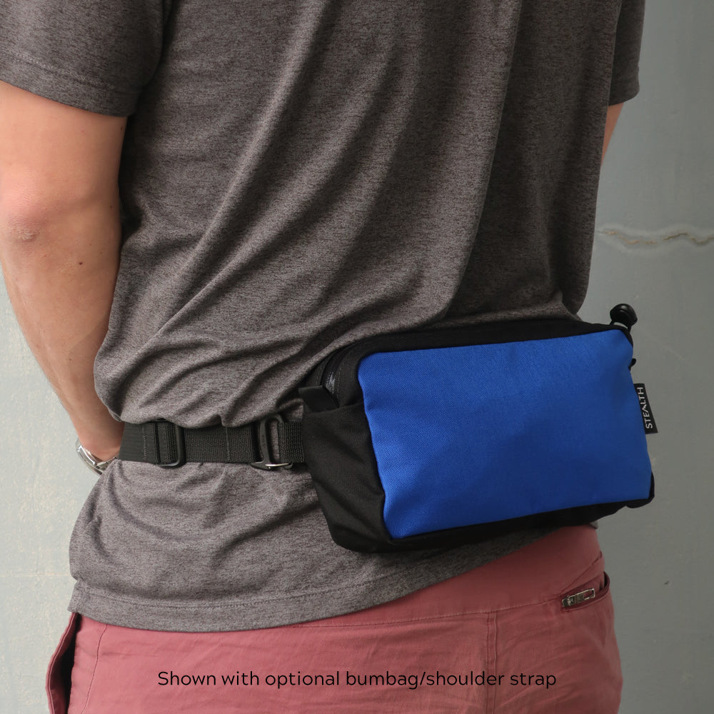 Handlebar Bag - Black Front Loader | Stealth Bike Bags – Stealth ...